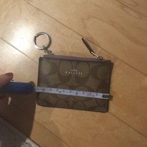 Coach | Bags | Coach Id Card Case In Signature Canvas | Poshmark